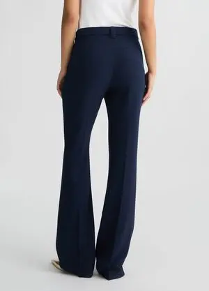 Liu Jo Flared Cady Crepe Trousers