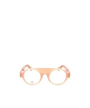 Loewe Full Frame Flat Mirror Eyeglasses - Nude