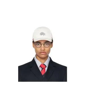 Thom Browne Classic Baseball Cap - Black