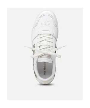 Axel Arigato Low Top Sneakers With Leopard Detail