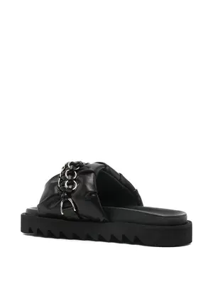 Toga Chain-detail Flat Sandals