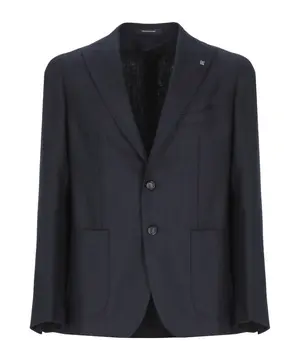 Tagliatore Montecarlo Single-breasted Blazer - Blue