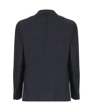 Tagliatore Montecarlo Single-breasted Blazer - Blue