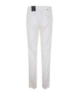 Incotex Pleat-detail Trousers - White