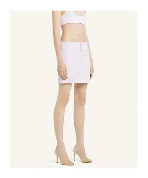 COURREGES Belted Mini Skirt