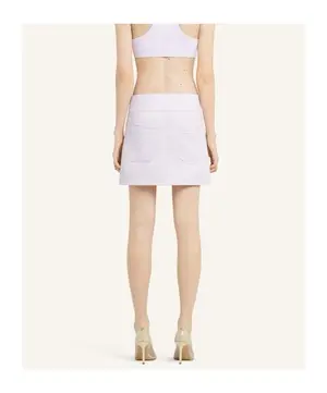 COURREGES Belted Mini Skirt