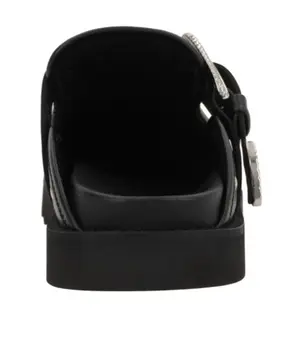 TOGA VIRILIS Metal Embellished Mules - Black