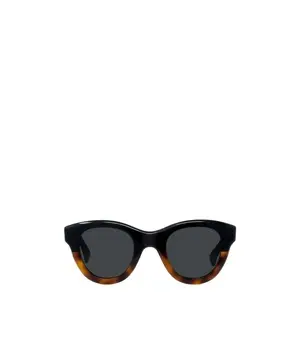 Kenzo Oval Frame Sunglasses - Black