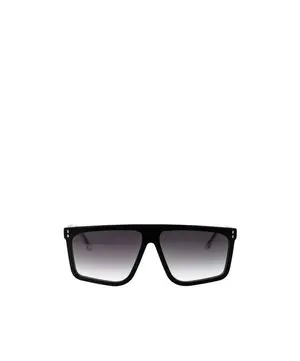 Isabel Marant Étoile Rectangle Frame Sunglasses - Black