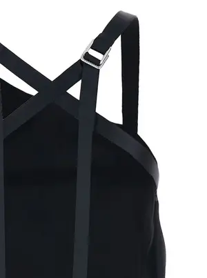 Attico Sleeveless Long Dress