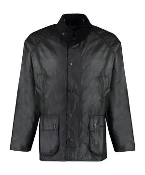 Barbour Bedale Waxed Jacket - Black