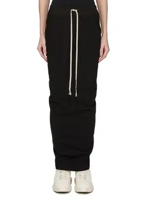 Rick Owens Maxi Skirt - Black