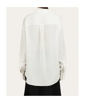 FERRAGAMO Gancini Print Shirt - Mascarpone