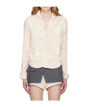 OPEN YY Floral Print Shirt