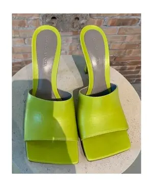 Bottega Veneta Stretch High-heeled Sandals - Green