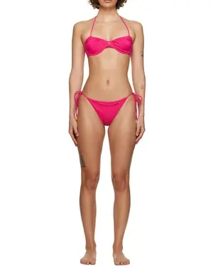TOM FORD Halterneck Triangle Bikini - Pink