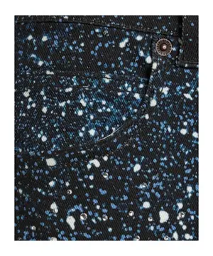 Giuseppe Di Morabito Embellished Wide-leg Denim Pants