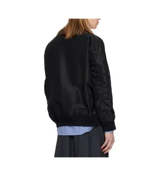Sacai Sponge Pullover - Black