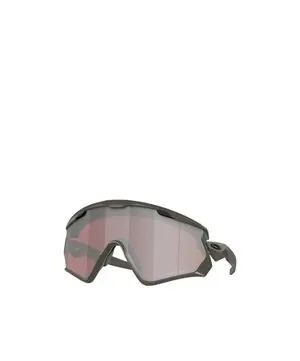 Oakley Sports Geometric Frame Sunglasses - Gray