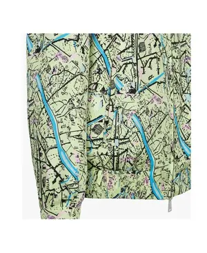 Fendi Map Reversible Long-sleeved Shirt