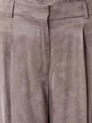 Officine Générale Belted Tailored Trousers - Nude