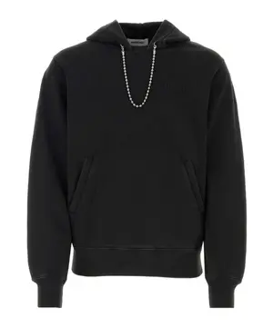 AMBUSH Ballchain Detail Cotton Hoodie