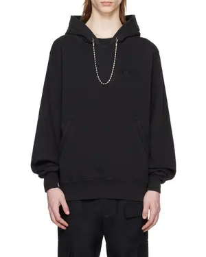 AMBUSH Ballchain Detail Cotton Hoodie