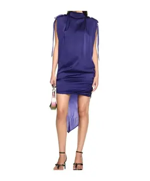 Off-White Asymmetrical Hem Dress