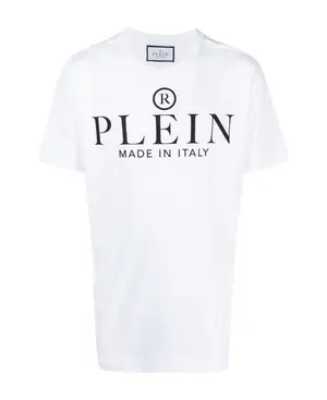 Philipp Plein Logo-print Cotton T-shirt - White