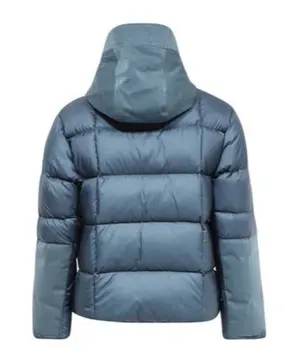 TEN C Hooded Cotton Jacket - Blue