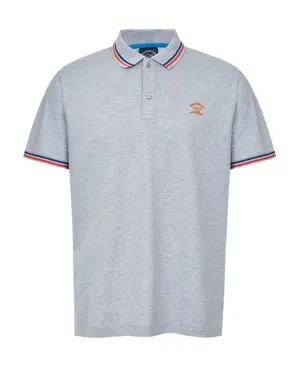 PAUL  SHARK Logo Short-sleeved Polo Shirt