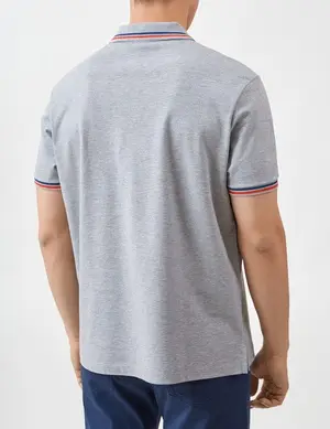 PAUL  SHARK Logo Short-sleeved Polo Shirt