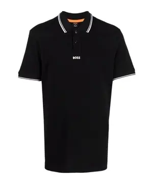 Hugo Boss Logo-print Polo Shirt - No