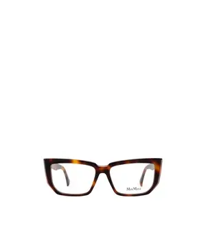 Max Mara Tortoiseshell Cat-eye Eyeglasses - White