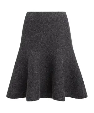 Alaïa Flared High-waist Skirt