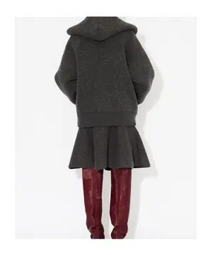 Alaïa Flared High-waist Skirt