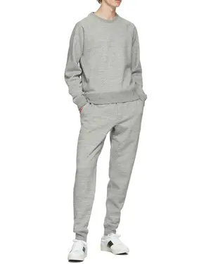 TOM FORD Drawstring Slim Cut Track Pants - Gray
