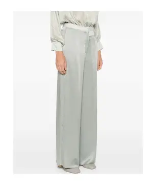 FORTE_FORTE High Waist Wide Leg Trousers