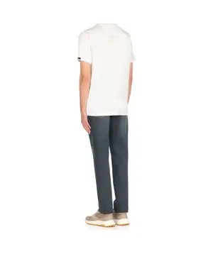 FAY Crew Neck T-shirt - White