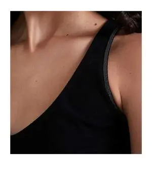 Brunello Cucinelli Embellished Scoop-neck Vest Top