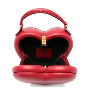 Moschino Heart-shaped Quilted Tote Bag
