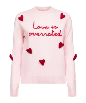 Embroidered Crew Neck Sweaters for Women
