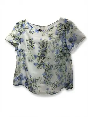 Max Mara Short Sleeve Printed Shirt