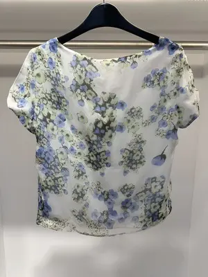 Max Mara Short Sleeve Printed Shirt