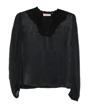 Twinset Criss-cross Blouses