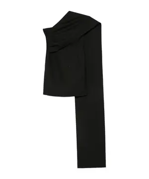 RÓHE One-shoulder Open Back Short Dress