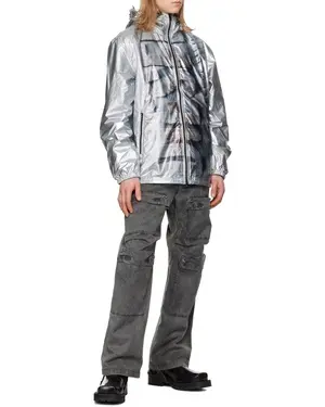 DIESEL® J-otte Hooded Jacket - Silver