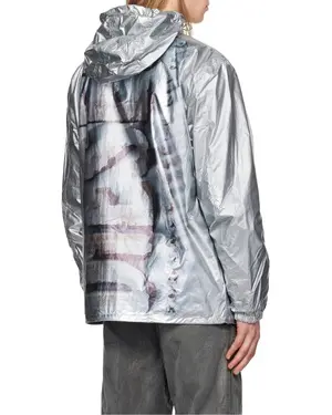 DIESEL® J-otte Hooded Jacket - Silver