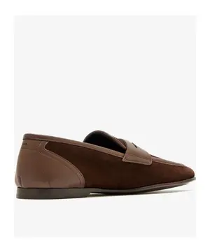 Dolce & Gabbana Split Emblem Loafers - Brown