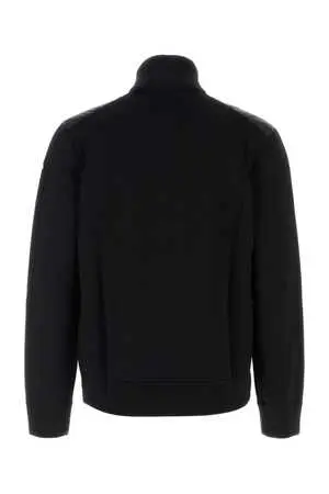 Moncler Zip-up Padded Cardigan - Black
